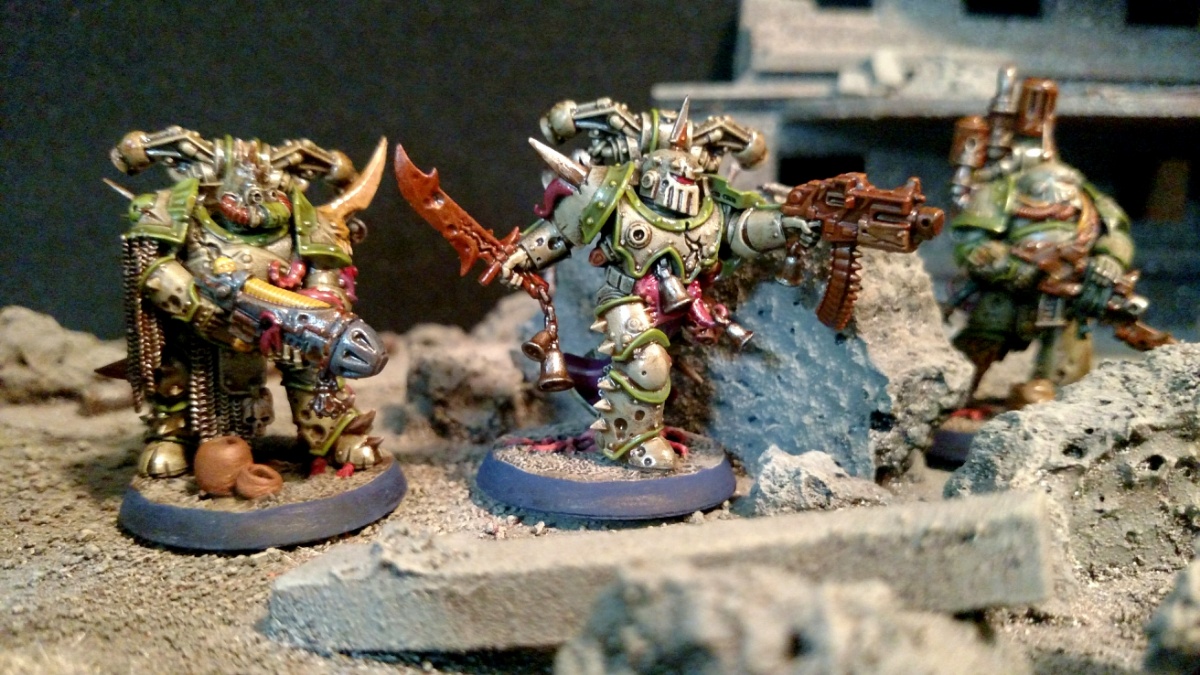 Fully Painted: Death Guard Plague Marines | Comrade's Wargames