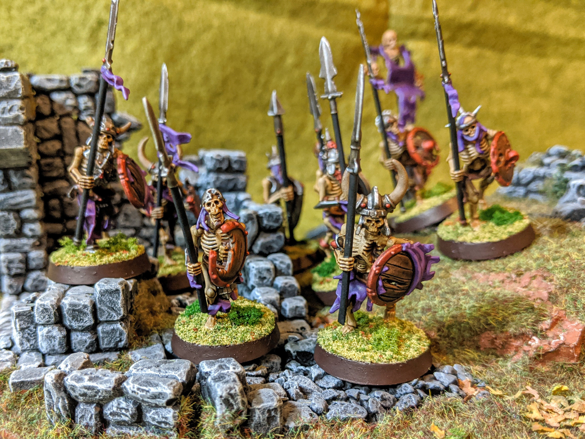 Undead Reinforcements: Skeletons and a Wight Lord | Comrade's Wargames
